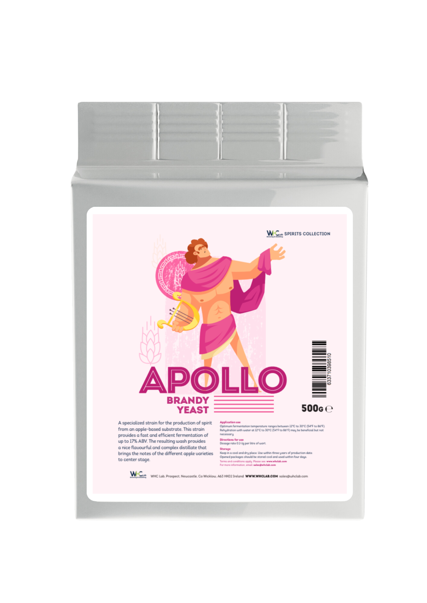 Apollo: Dry Distillers Yeast – WHC LAB US