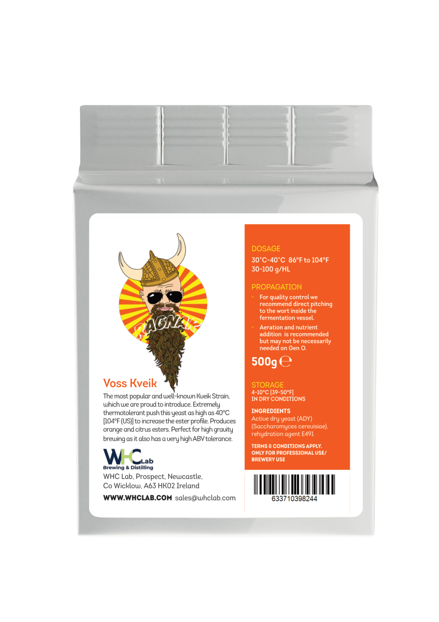 Voss Kveik Lightning Fast Ale Yeast – WHC LAB US