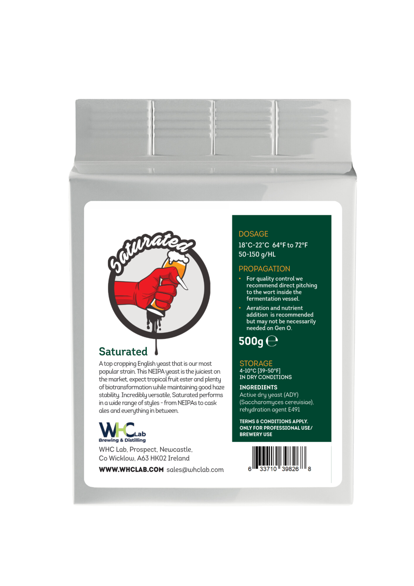 Saturated Fruity NEIPA Yeast – WHC LAB US